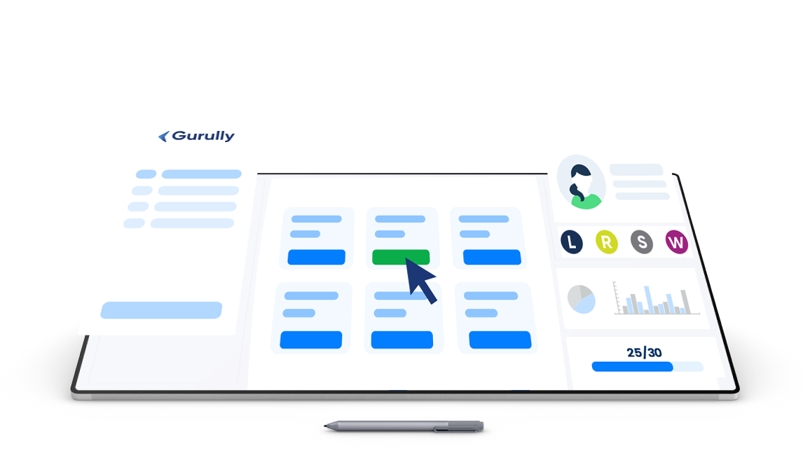 Online English Language Proficiency Preparation Platform – Gurully