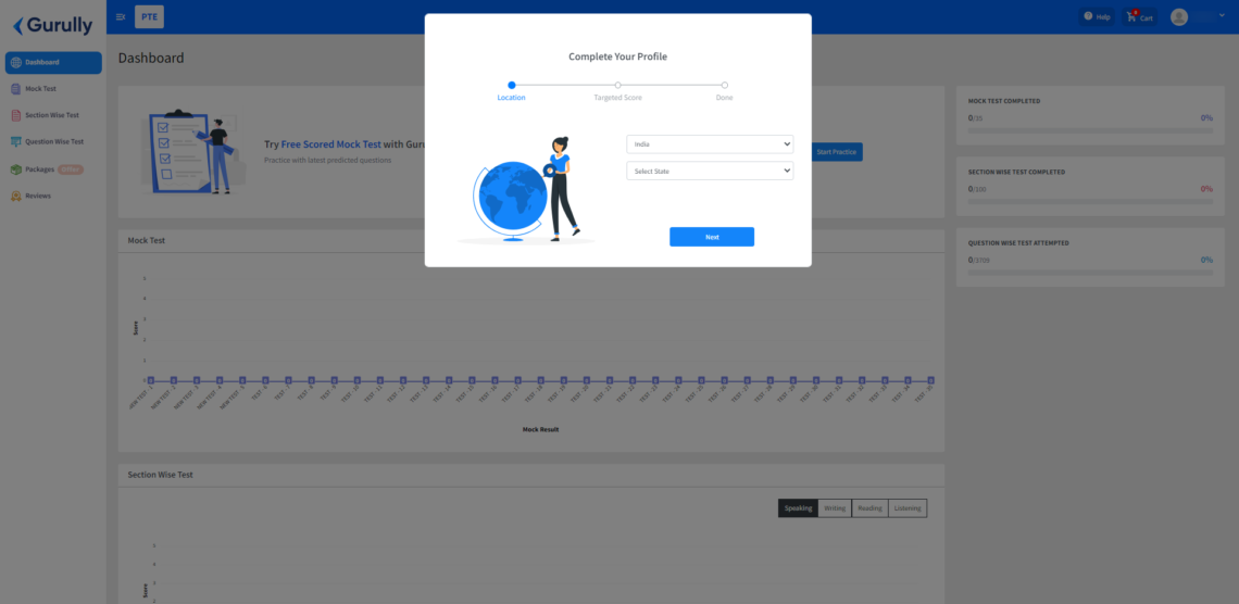 How to Buy PTE Mock Tests from Gurully | Step-by-Step Guide
