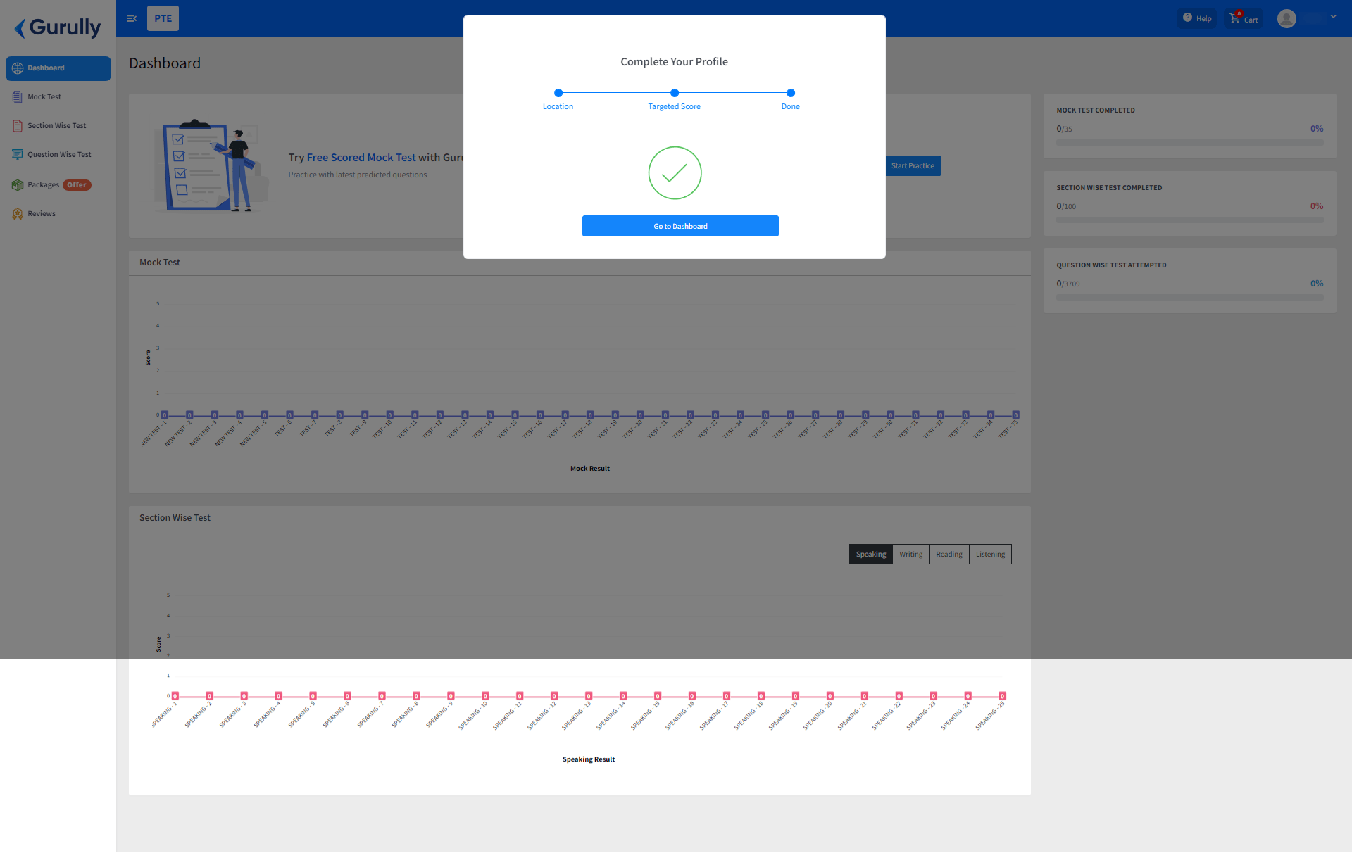 How to Buy PTE Mock Tests from Gurully | Step-by-Step Guide