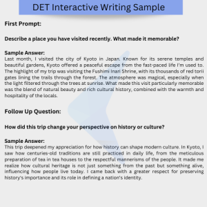 Duolingo Writing: Sample Questions with Model Answers