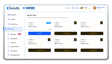 Gurully - Your All-In-One Solution For English Exams
