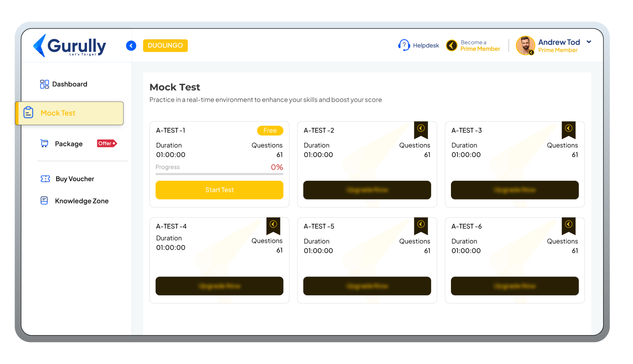 Gurully - Your All-In-One Solution For English Exams