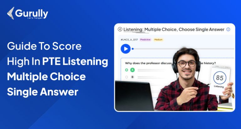 Everything About PTE Listening Multiple Choice Single Answer